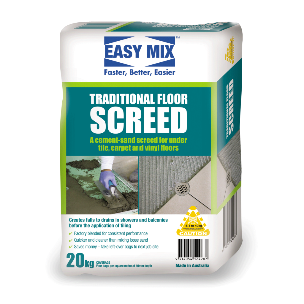 Easy Mix Traditional Floor Screed | Builders Premix Screed