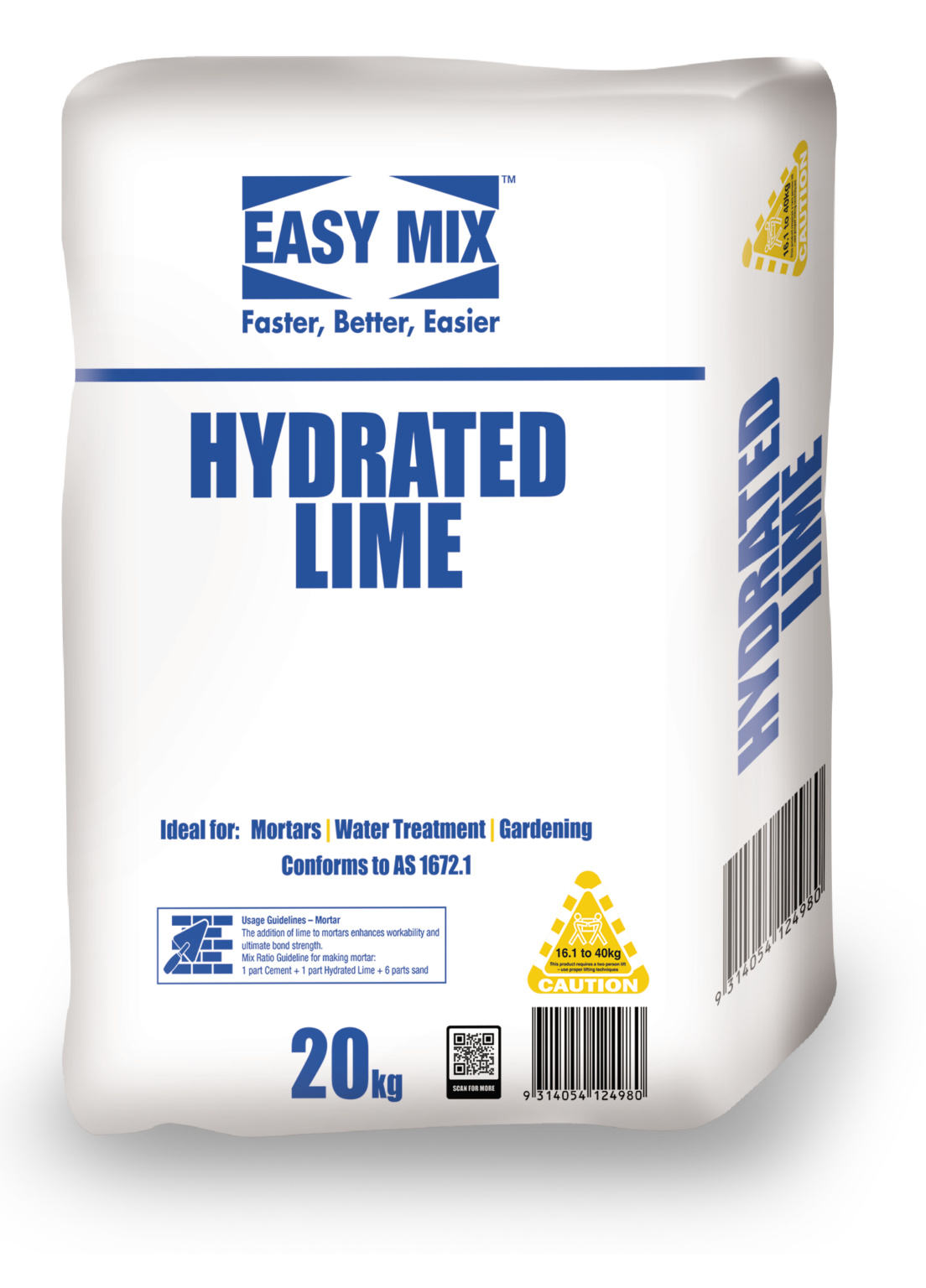 Buy Easy Mix Hydrated Lime | Additive for creating mortar